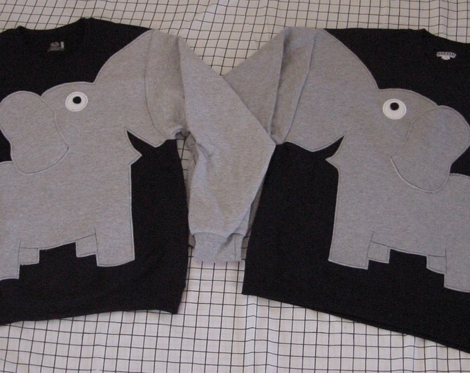 ELEPHANT TRUNK SLEEVE Elephants Holding Trunks in Your Choice - Etsy