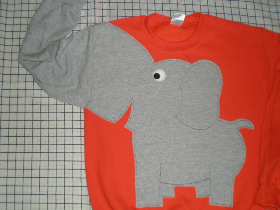 Adult Elephant Trunk Sleeve Sweatshirt, Elephant Sweater, Elephant ...