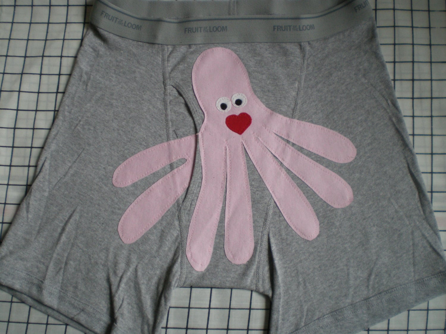 Valentino Octopants the Seven Legged Octopus Boxer Shorts. - Etsy