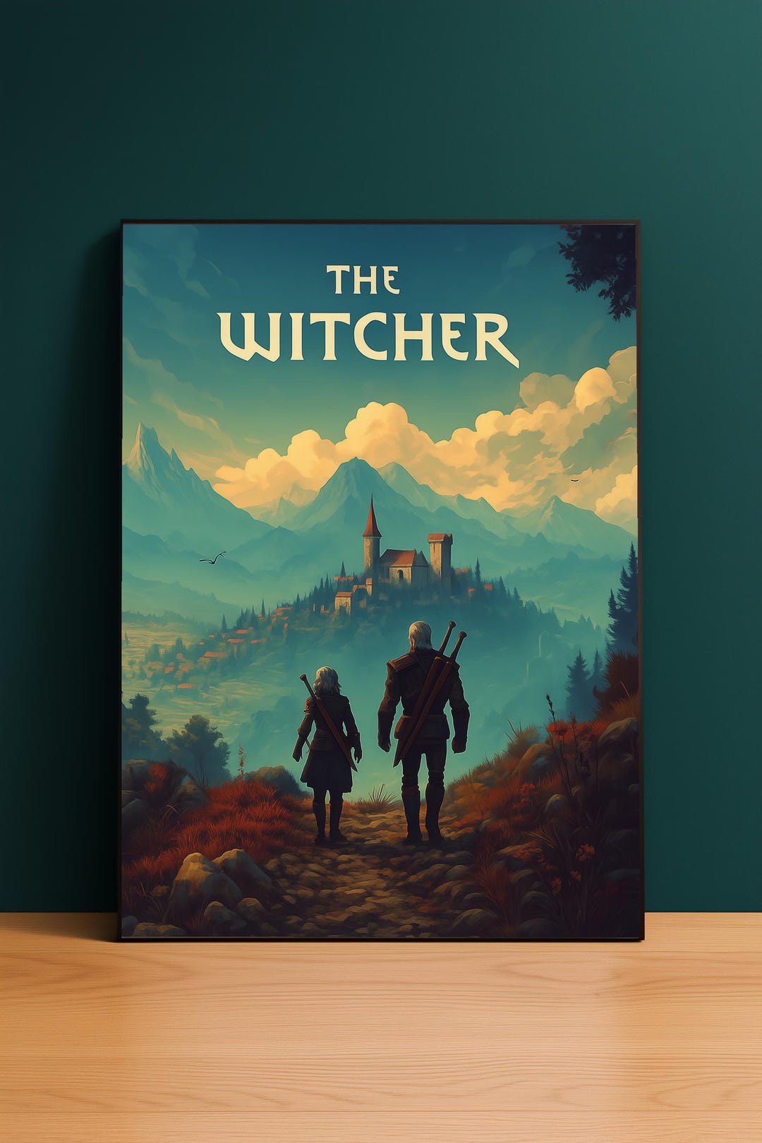The Witcher | Geralt of Rivia Poster | the Witcher Poster Gift Idea ...