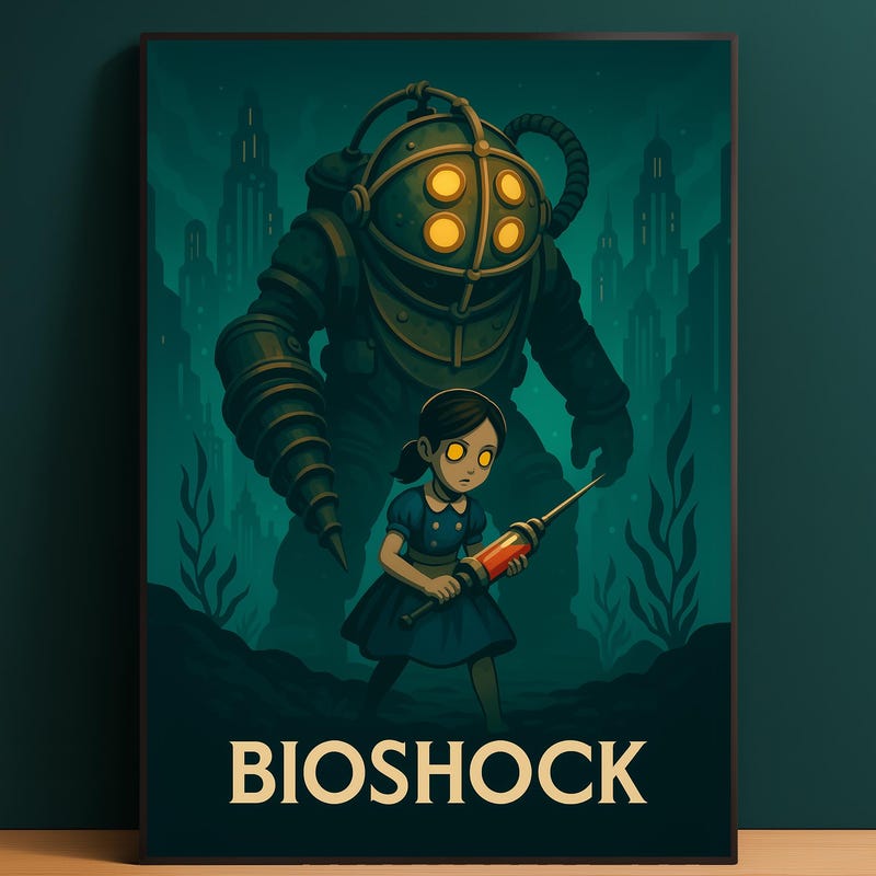 Bioshock Poster - Etsy UK