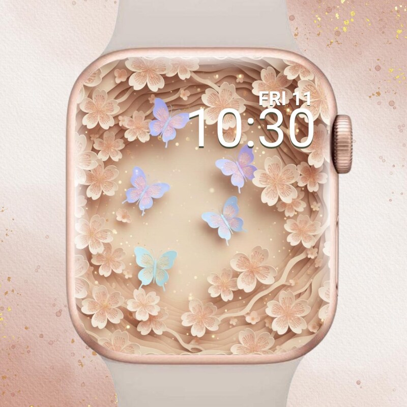 Apple Watch Sakura Face - Etsy UK