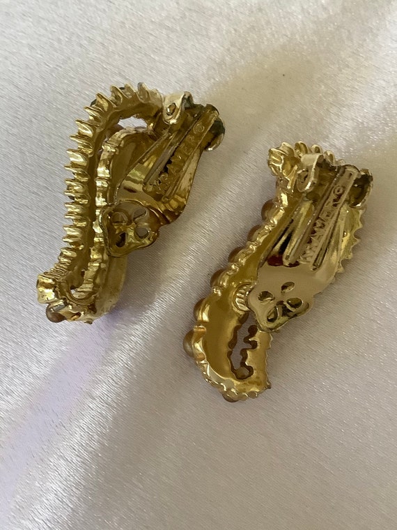 Fabulous Vintage Signed Kramer Faux Bronze Pearl and … - Gem