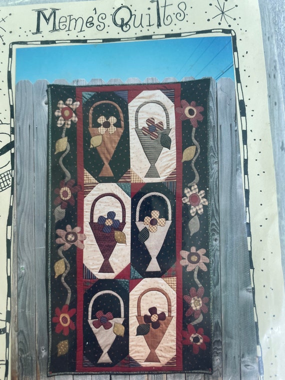 Memes Quilts Basket Case PATTERN Vintage Quilt PATTERN - Etsy