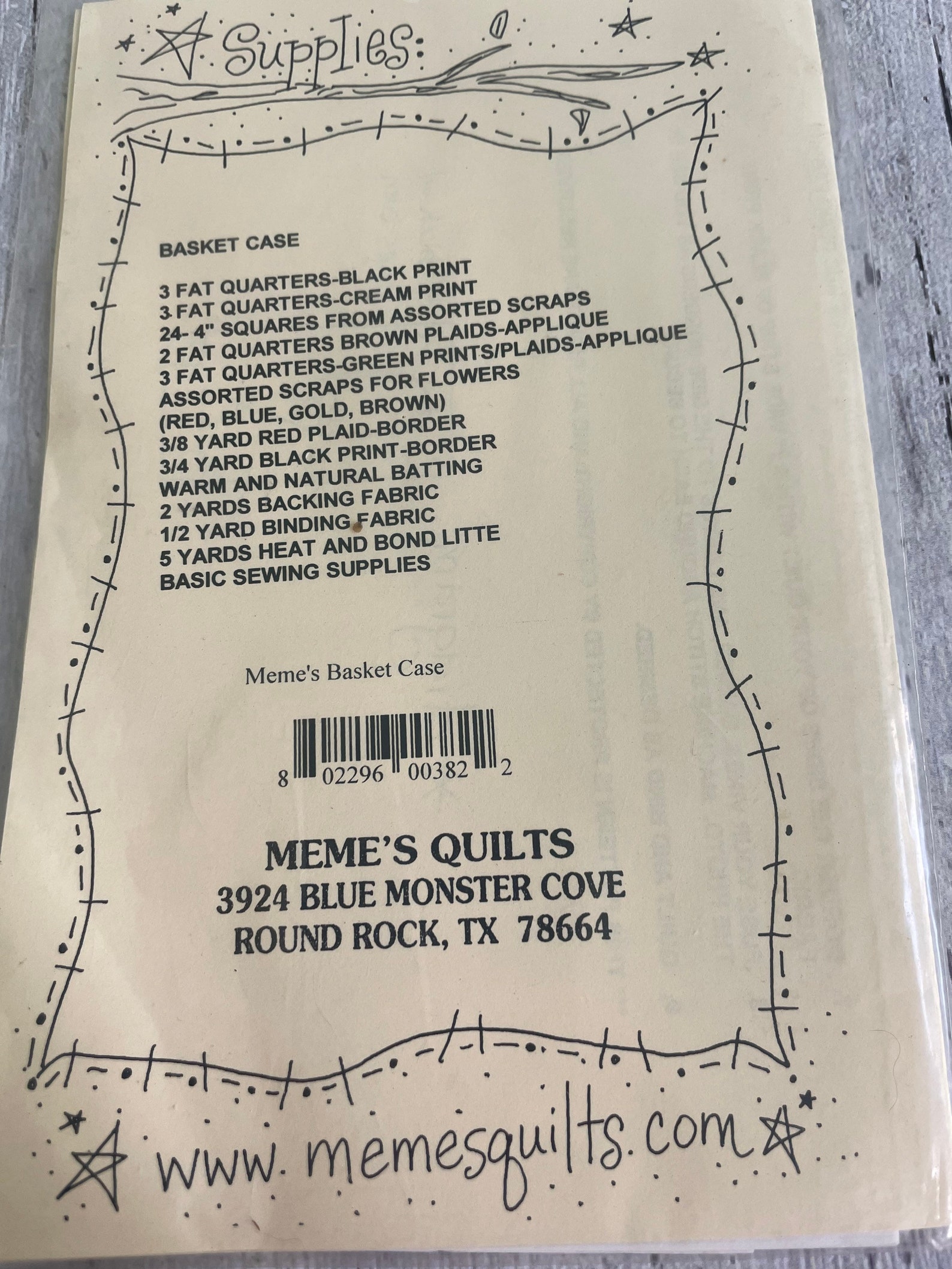 Meme’s Quilts Basket Case PATTERN, Vintage Quilt PATTERN - Etsy