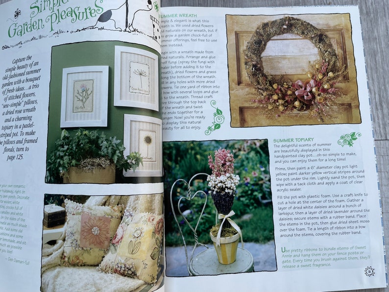 Vintage Gooseberry Patch Celebrate the Seasons Craft Book, as is ...
