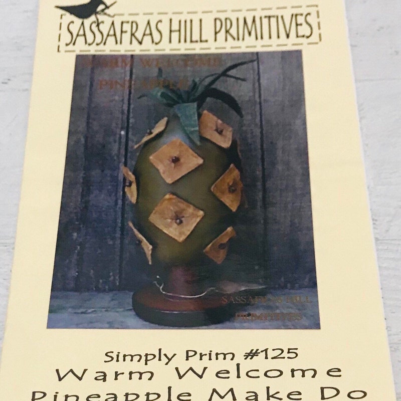 Primitive Pineapple - Etsy