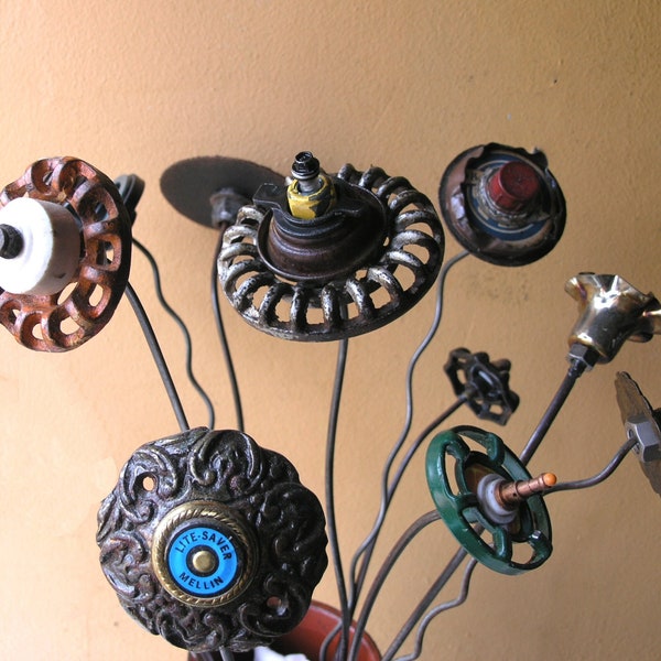 Upcycled Metal Art - Etsy