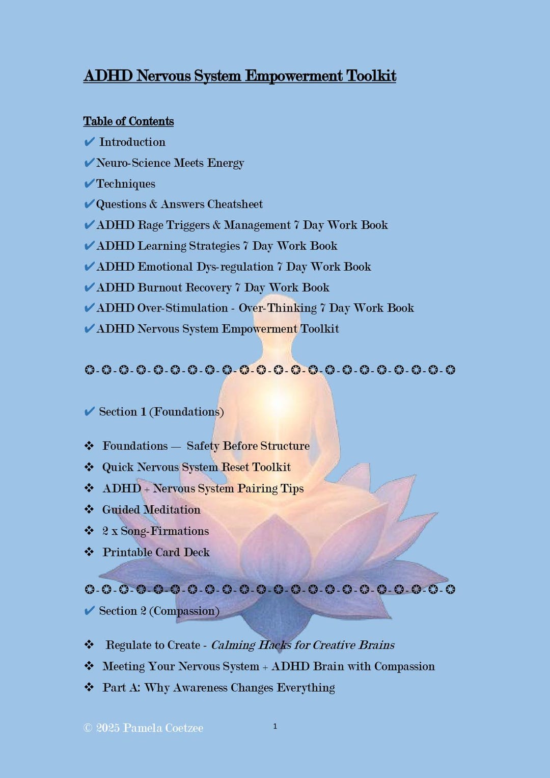 ADHD Nervous System Empowerment Toolkit - Etsy