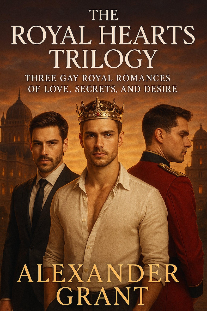 Gay Royal Romance Trilogy | Forbidden MM Love, Alexander Grant - Etsy