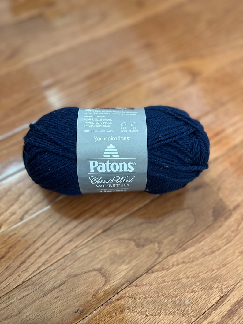 Patons Classic Wool Worsted Multiple Colors - Etsy