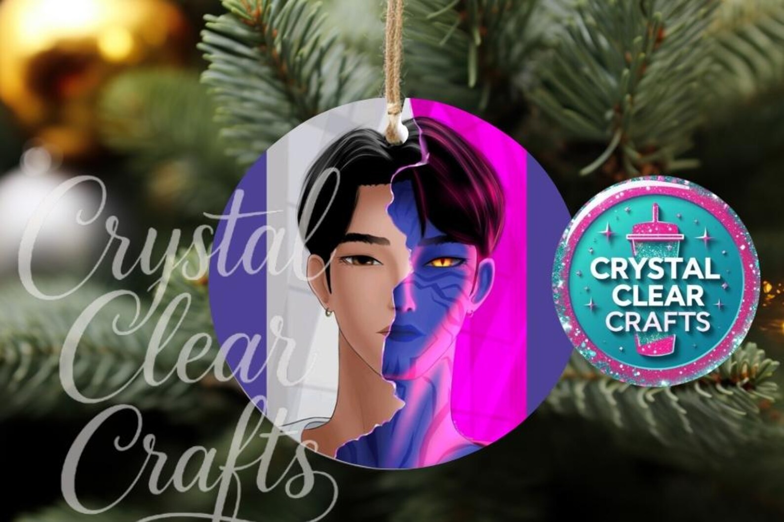 Kpop Demon Hunters Saja Boys Half Human Half Demon Jinu Ornament - Etsy