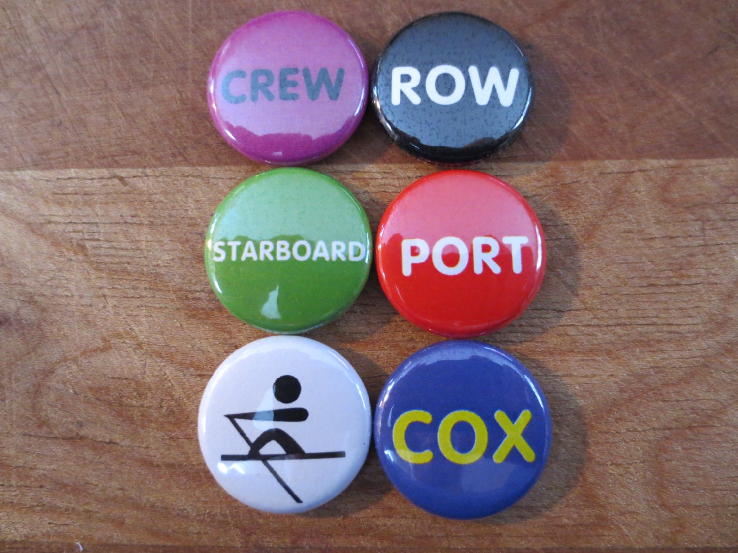 100 Random Rowing Regatta Crew Pinback Buttons 1 Inch in Size. - Etsy UK