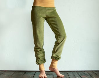 Green Cord Bubble Pants - Etsy