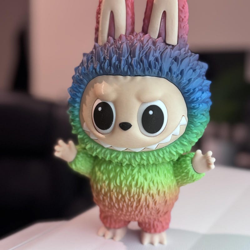 Labubu Rainbow Eyes - Etsy