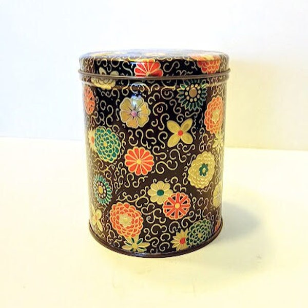 Floral Tin - Etsy