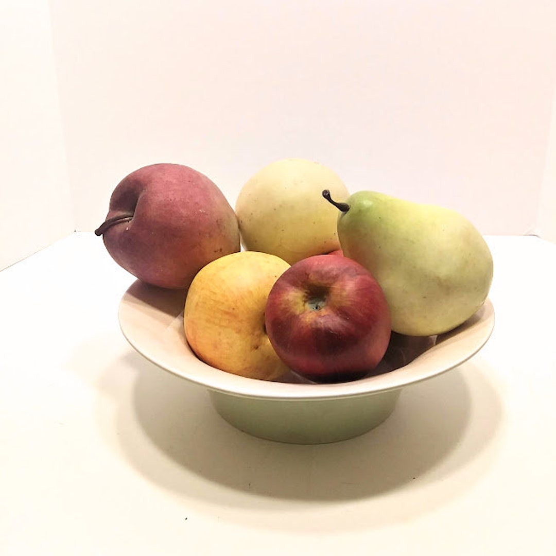 Vintage Styrofoam Fruit for Display 6 Pieces Mid Century 6pcs. FREE ...