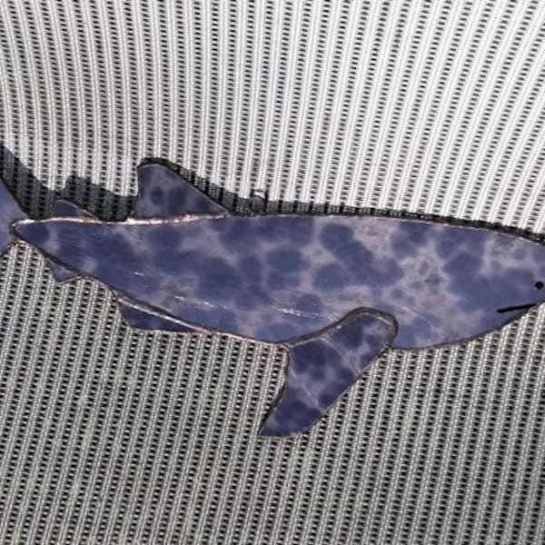 Stained Glass Whale Shark - Etsy