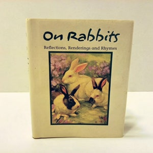 Vintage Hallmark Tiny Book "on Rabbits - Reflections, Renderings ...