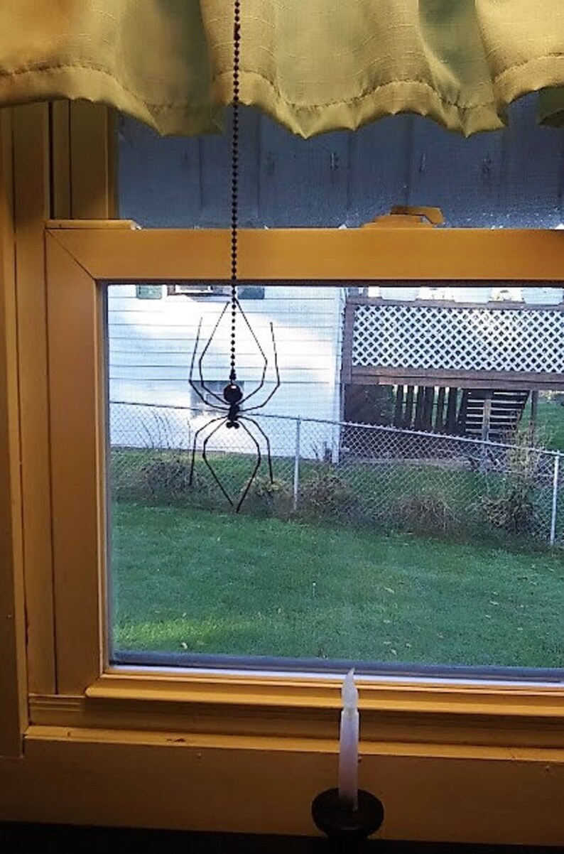 Spectacular Spider Fan Pull With Swarovski Bead Body - Etsy