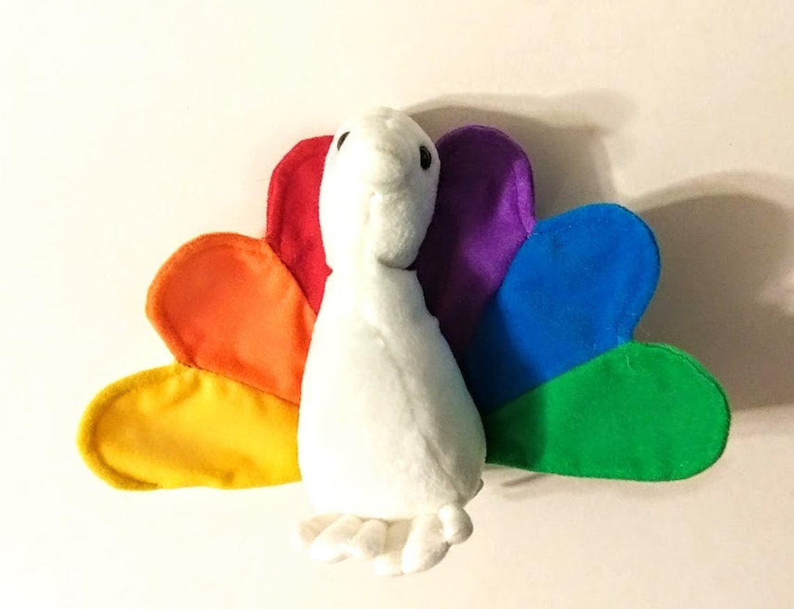 Vintage NBC Peacock Plush Toy Steven Smith FREE SHIPPING - Etsy