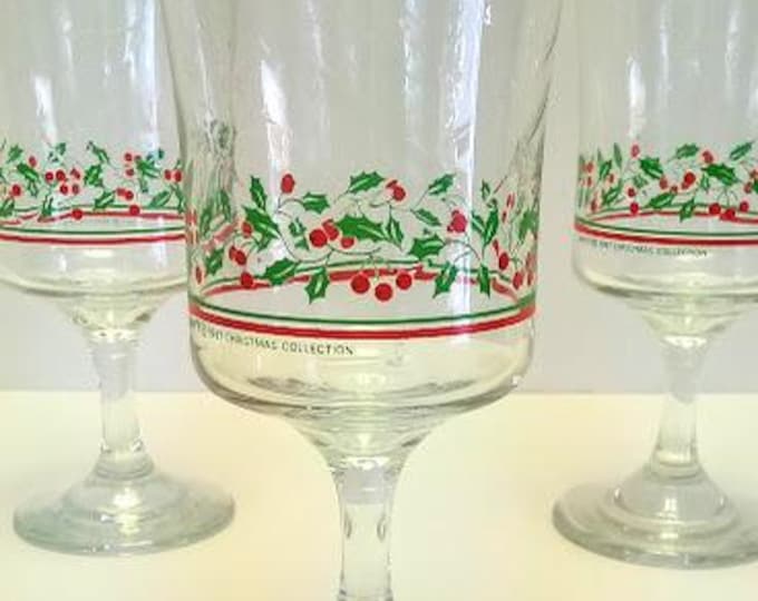 Vintage Water Goblets From Libby for Arby's Set of 3 -1987 - Etsy