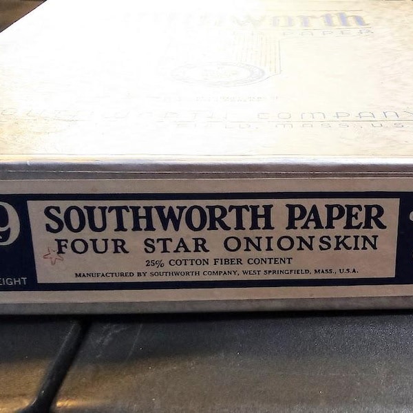 Onion Skin Vintage Paper - Etsy