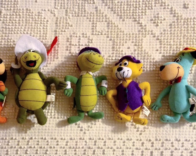 Vintage Quick Draw Mcgraw Plush- Dairy Queen- Hanna Barbera- Set of 7 ...