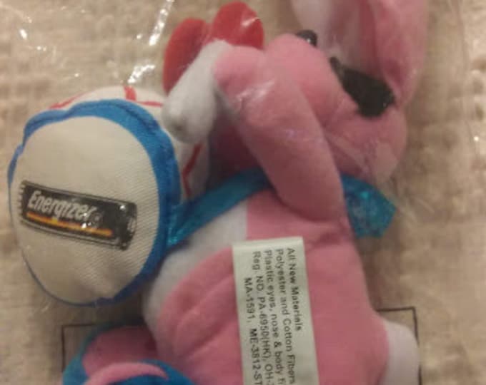 Vintage Energizer Bunny Bean Bag Toy new in Sealed Package 90s FREE ...