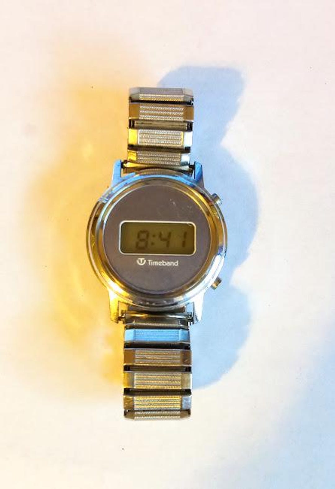 Fairchild Timeband Digital Watch With Speidel Expansion Watch Band ...