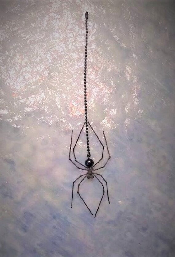 Spectacular Spider Fan Pull With Swarovski Bead Body - Etsy