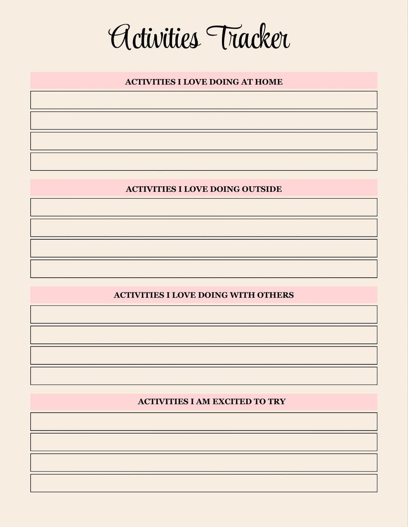 2026 Anxiety and Depression Journal, Mental Health Tracker PDF, Mood ...