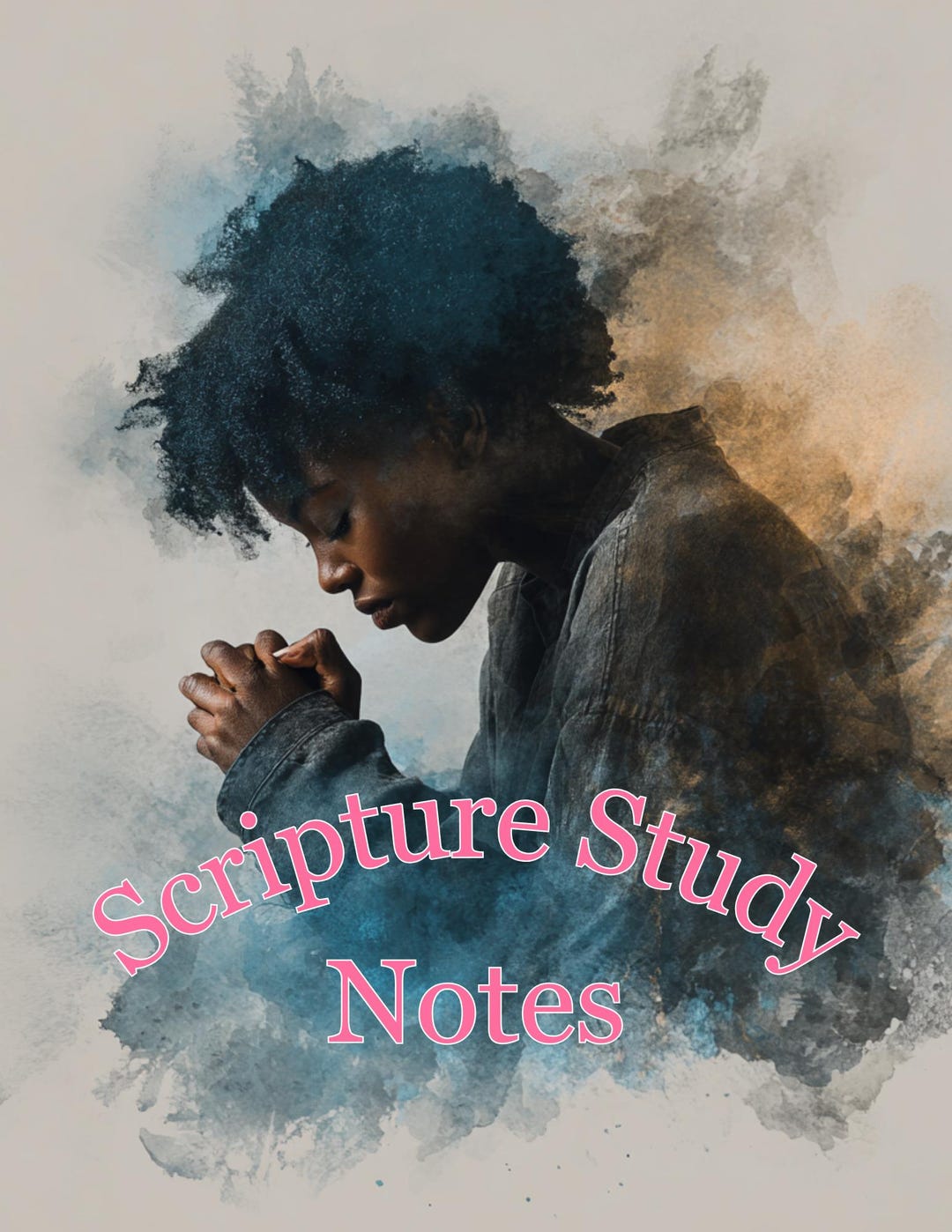 Scripture Study Notes Printable, Bible Study Journal PDF, Christian ...