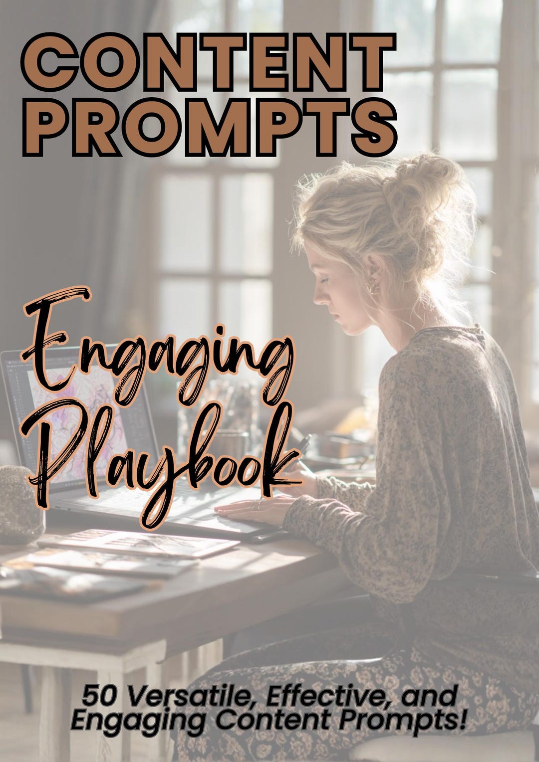 Social Media Content Prompts Playbook | Engagement Strategy Guide ...
