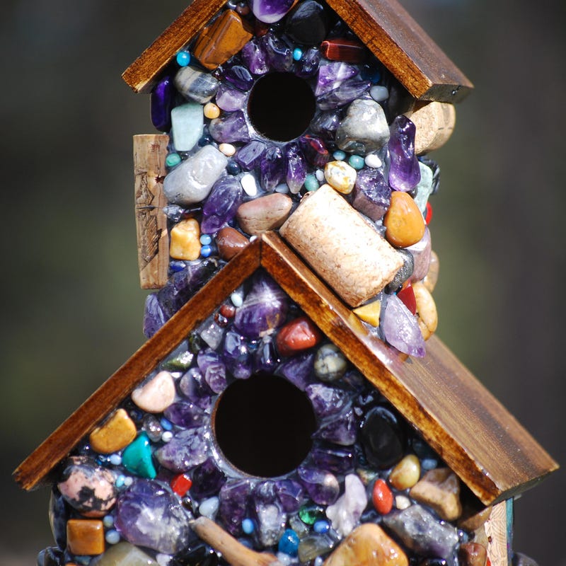 Whimsical Birdhouses - Etsy