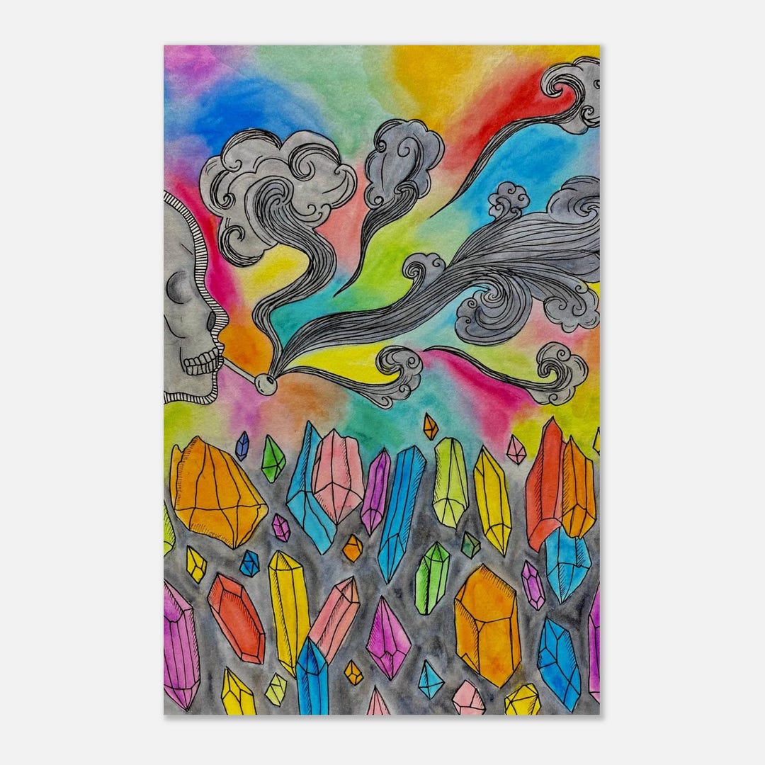 Meth - Drawing Poster - Etsy