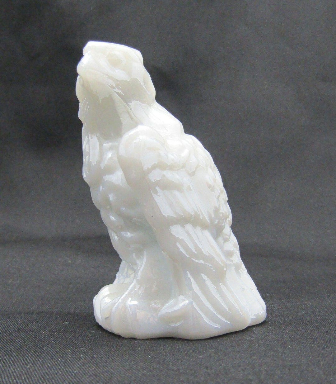 Boyd Art Glass 1992 Bernie the American Eagle Bird Columbus White ...