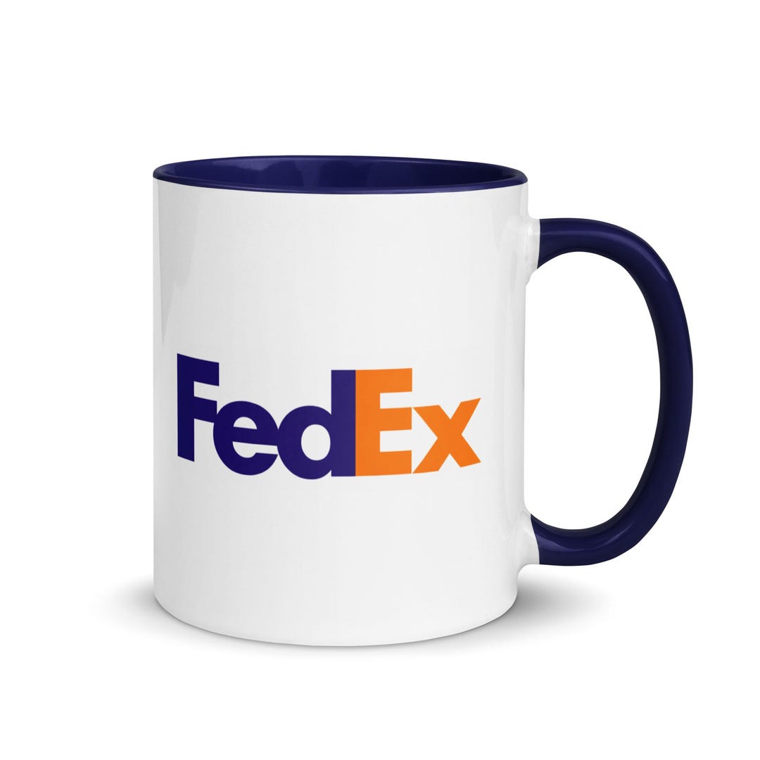 Fedex Logo Coffee Mug | Shipping & Logistics Mug - Etsy