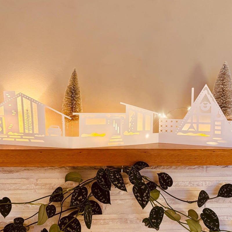 Paper Village - Etsy