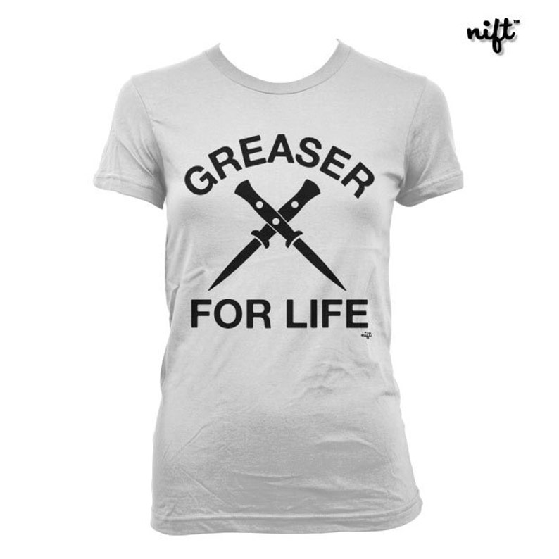 Greaser for Life the Outsiders WOMEN'S T-shirt - Etsy