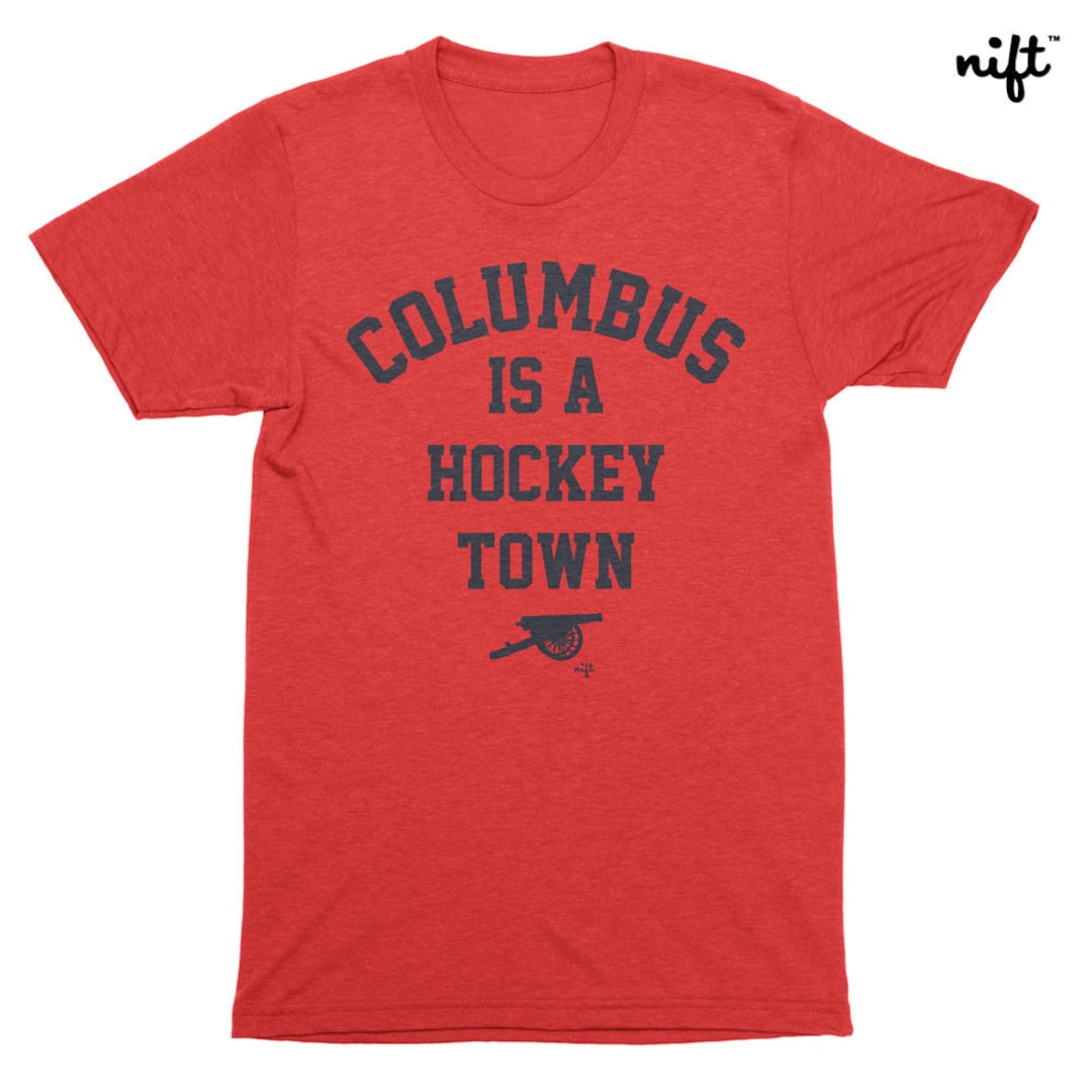 Columbus is A Hockey Town CBJ UNISEX T-shirt - Etsy