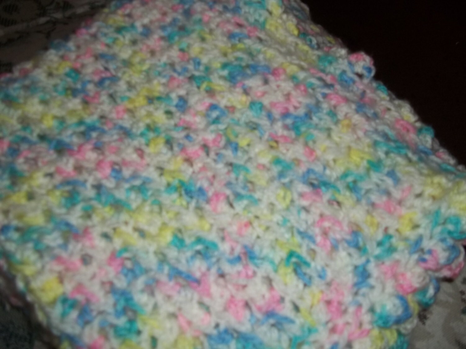 Multi-colored Baby Blanket - Etsy
