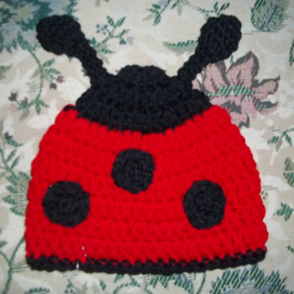 Ladybug Hat - Etsy