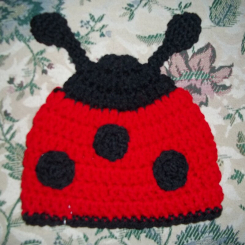 Ladybug Hat - Etsy