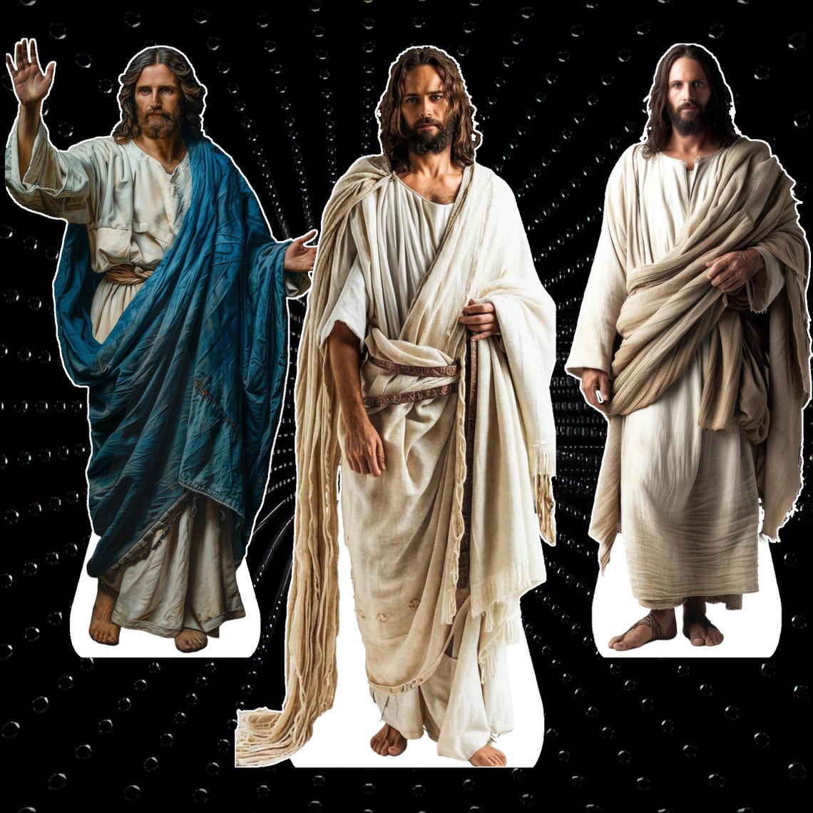 Jesus Life Size Cardboard Cutout, Christ Standup, Easter Sunday, Holy ...