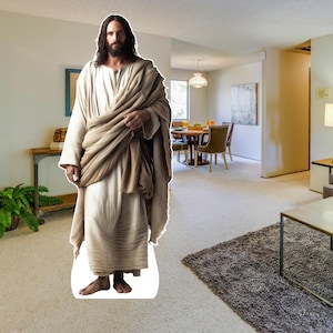 Jesus Life Size Cardboard Cutout, Christ Standup, Easter Sunday, Holy ...