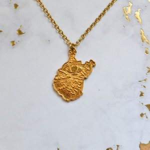Vintage West Virginia Necklace - State Necklace - West Virginia State ...