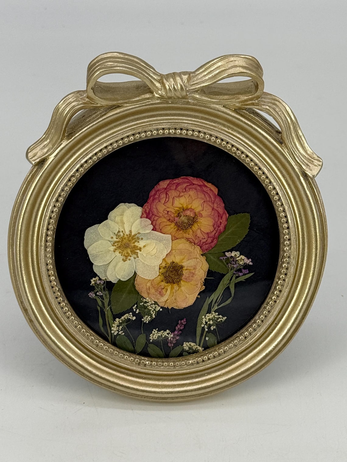 Pressed Floral Art Decor Frame - Etsy