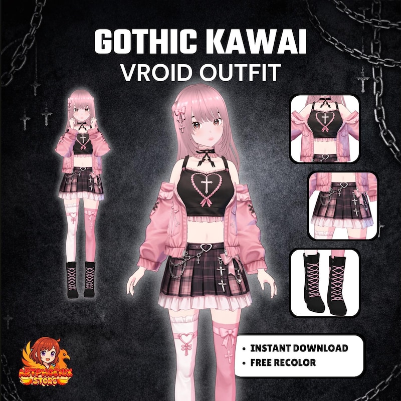 Gothic Kawaii Clothing - Etsy