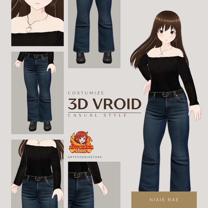 Vroid Avatar Clothes - Etsy